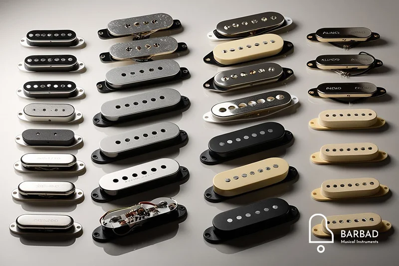 The History and Varieties of Electric Guitar Pickups - Barbad Musical ...