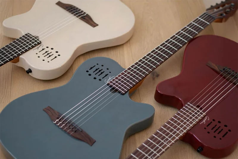 Godin Multiac Mundial: The New Standard in Hybrid Nylon - Barbad ...